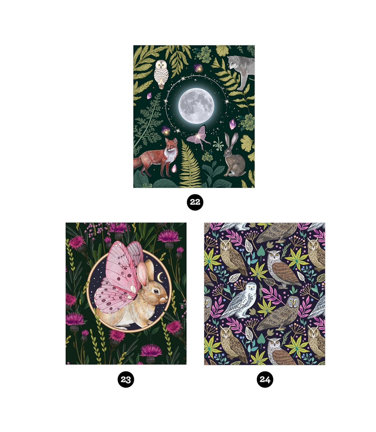 Brain Games - Sticker by number - Enchanted Forest – ByAnaCeci