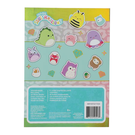 Libro de Stickers | Mas de 1000 stickers | Squish y sus Amigos – ByAnaCeci